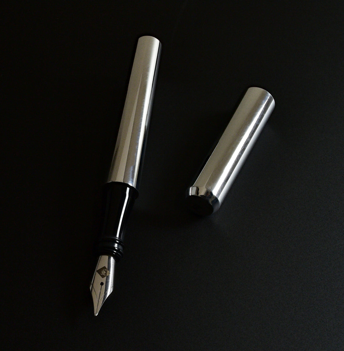 Model 03 Modified Fountain Pen - Aircraft Aluminum – Franklin-Christoph