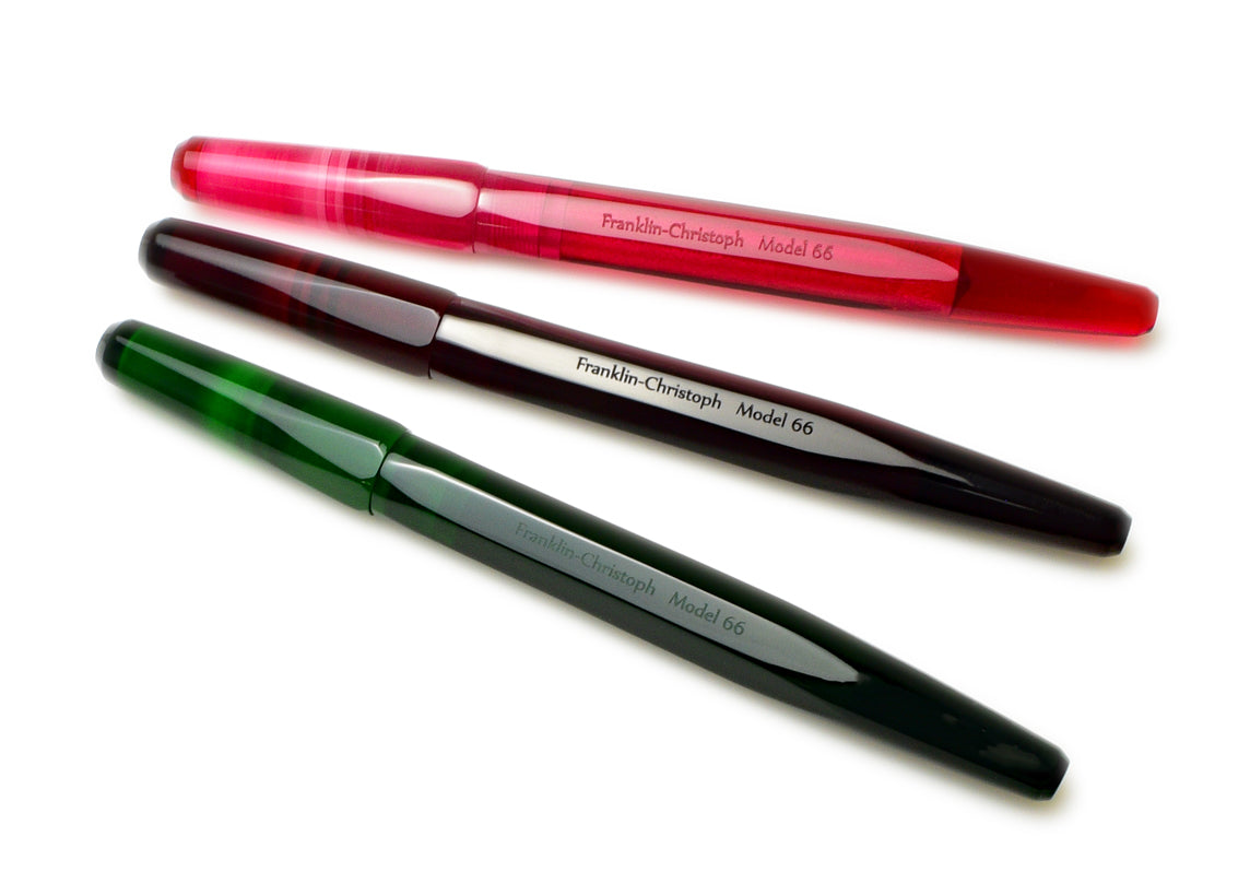 Model 66 Septagonal Fountain Pen - Ruby – Franklin-Christoph