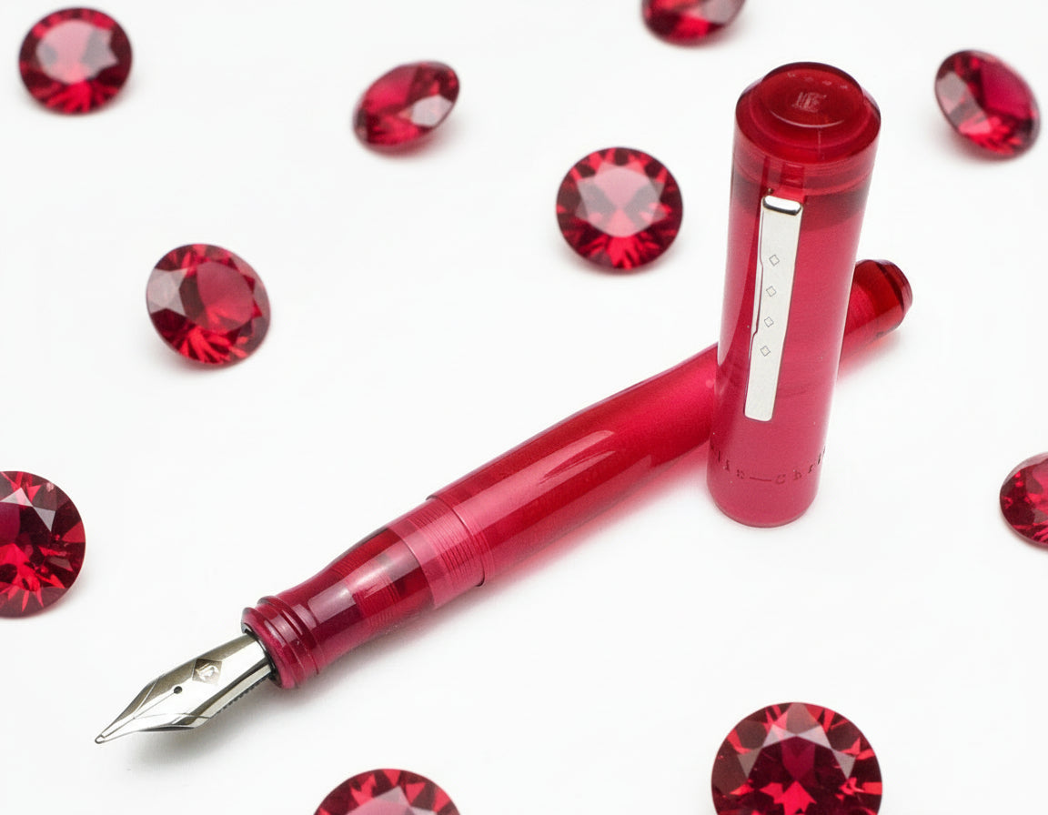 Model 02 Intrinsic Fountain Pen - Ruby – Franklin-Christoph